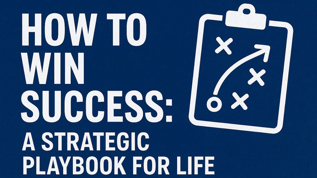 🏆 HOW TO WIN SUCCESS: A STRATEGIC PLAYBOOK FOR LIFE 🏆. - YouTube