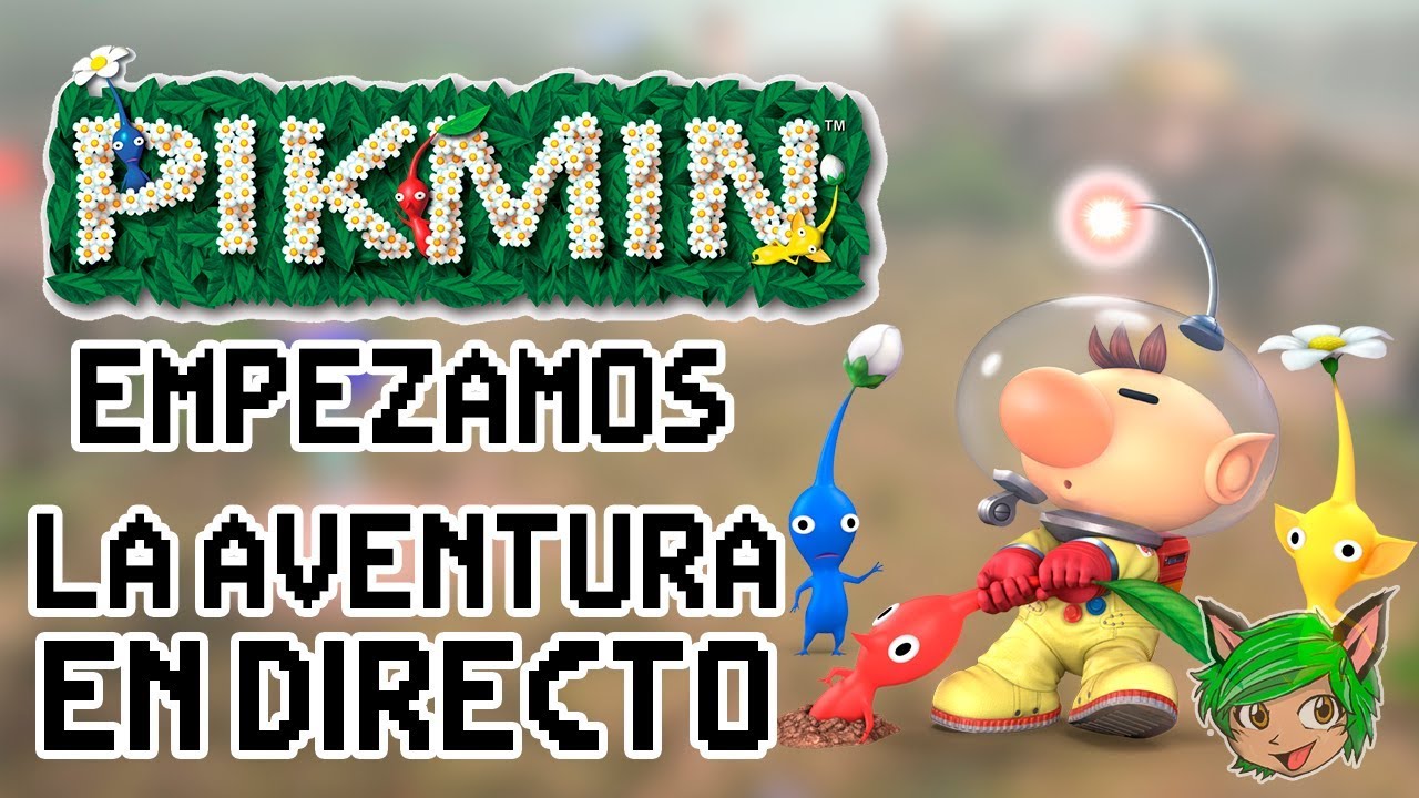 SE PRESENTA EL CAPITÁN OLIMAR LET'S PLAY PIKMIN (GAMECUBE) 100% EN ...