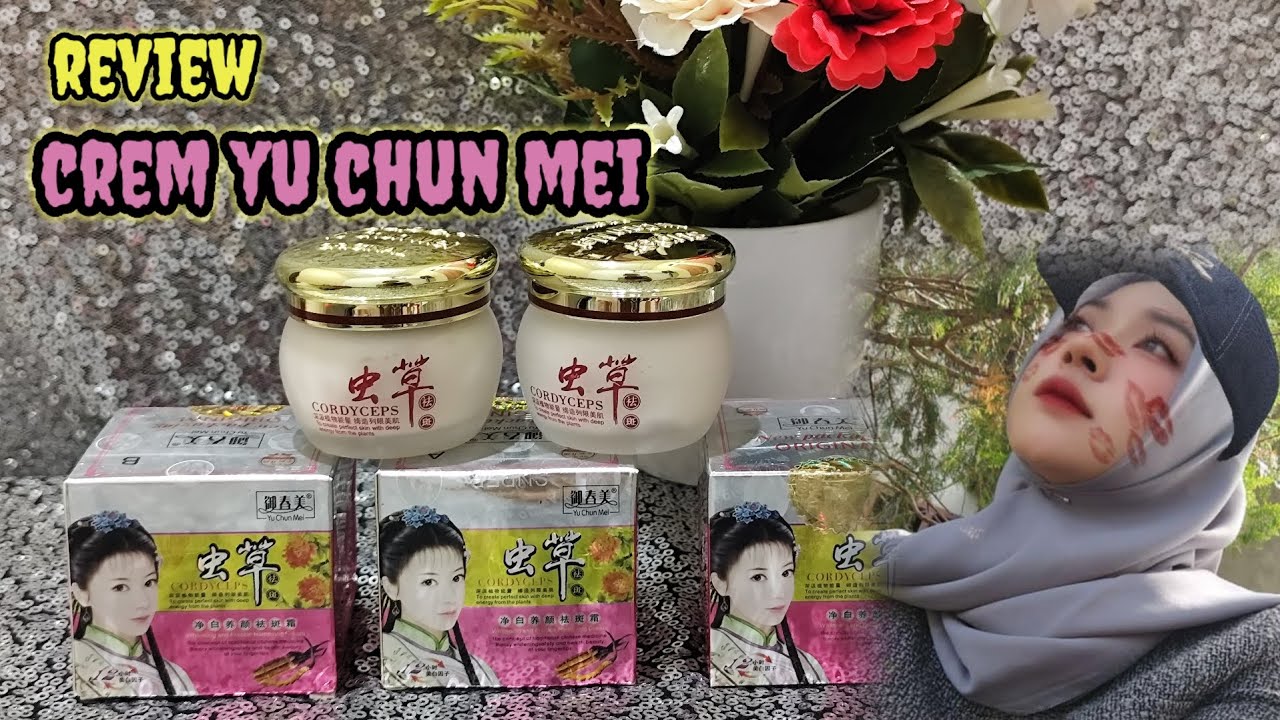 review cream yu chun mei cordyceps Original - YouTube