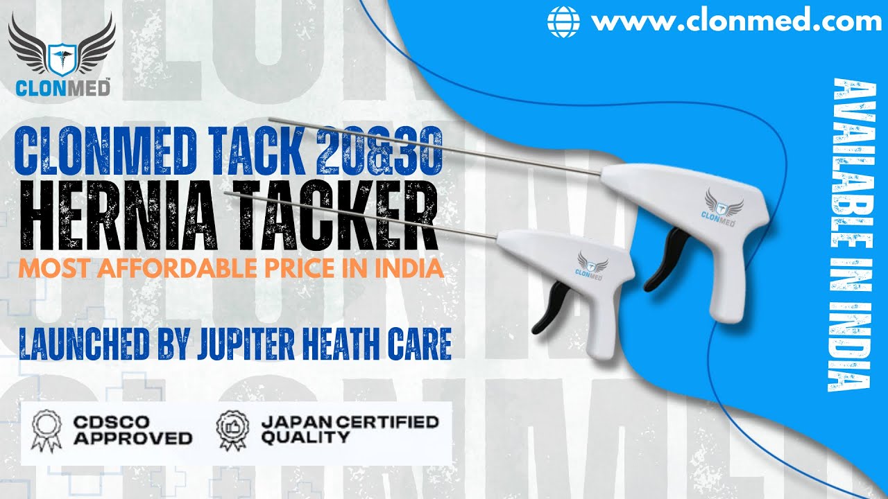 Gold Standard Hernia Repair: ClonMed Tack 20 & 30 by Jupiter Health ...