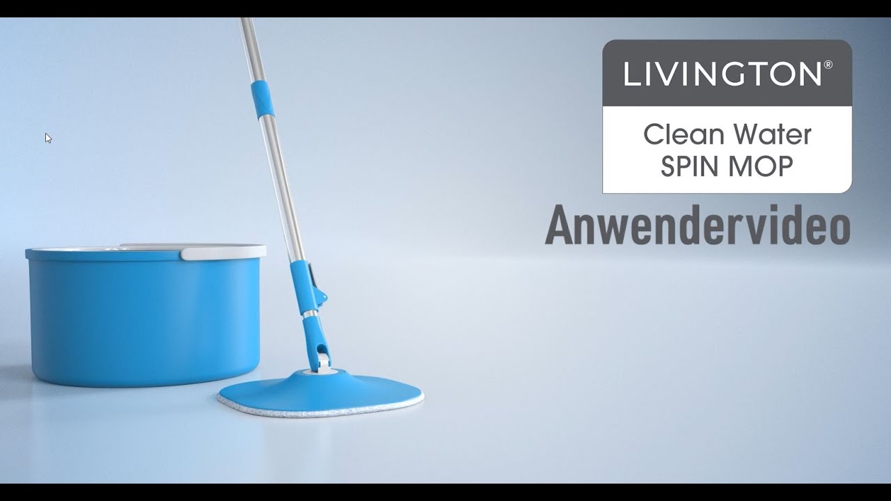 Livington Clean Water Spin Mop | Anwendervideo | MediaShop. TV - YouTube