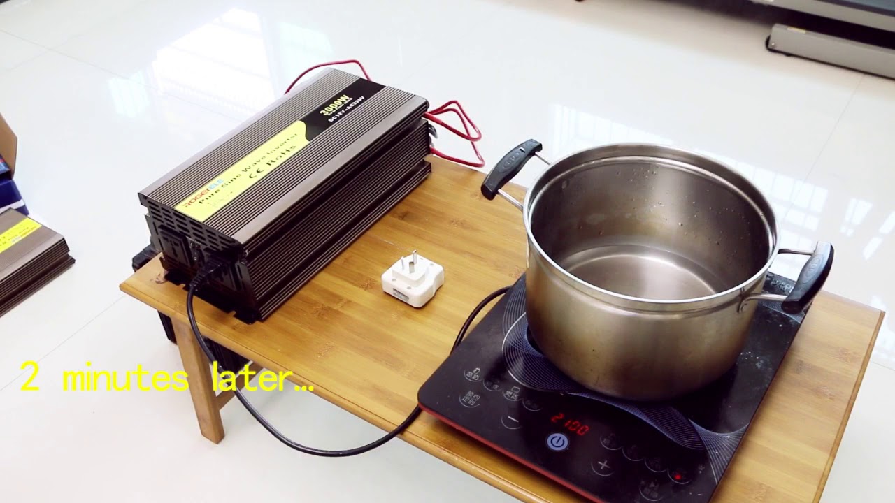 roger power inverter 3000w test - YouTube