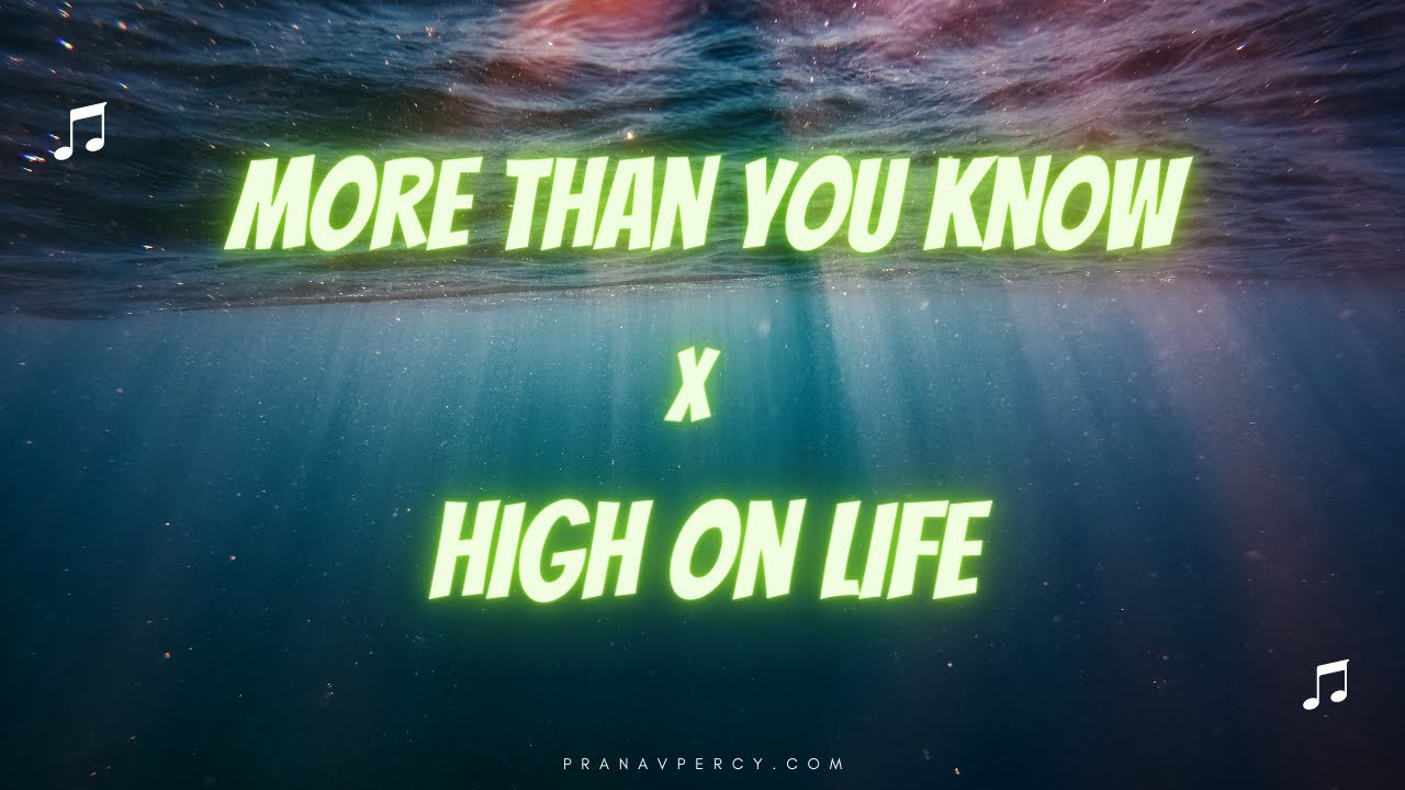 More than you know x High on life "Club Mix - Pranav P3rcy" - YouTube