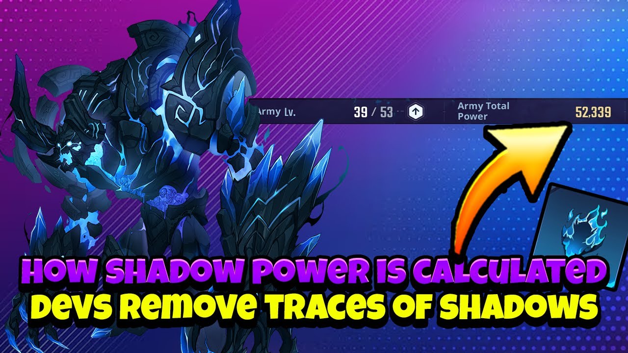 HOW SHADOW POWER IS CALCULATED & DEVS PLEASE GIVE US BACK TRACES! [Solo ...