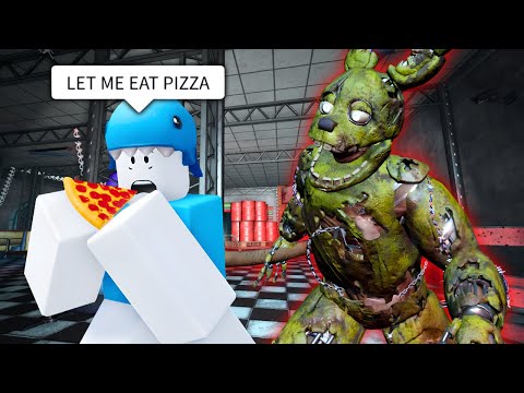 ROBLOX Bite By Night FUNNY MOMENTS (Springtrap)