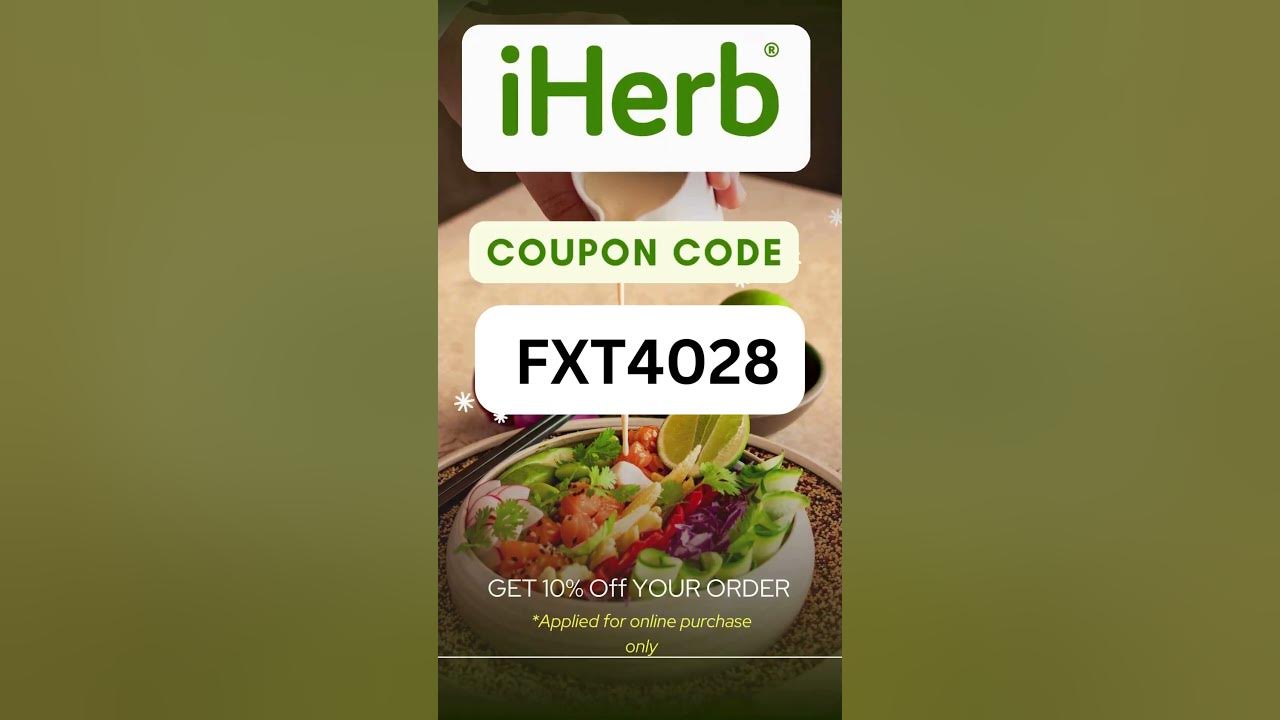 Get Iherb 15% offer applied on all products- code: FXT4028 - YouTube