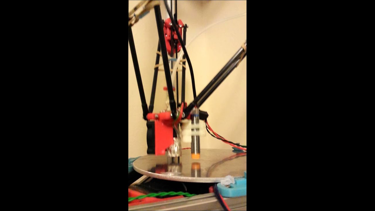 Calibration with inductive probe - YouTube