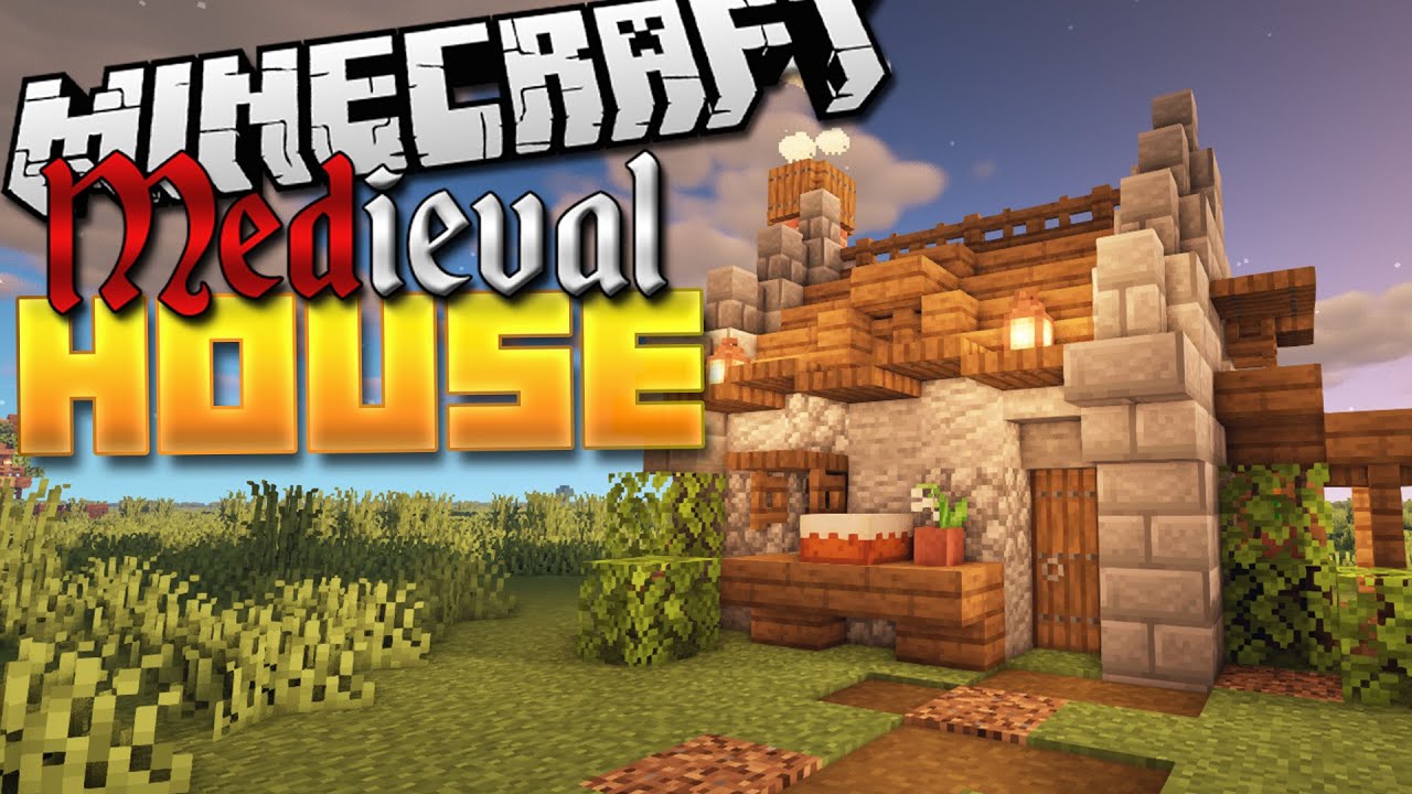 How To Build A Small Medieval Starter House In Minecraft 1 16