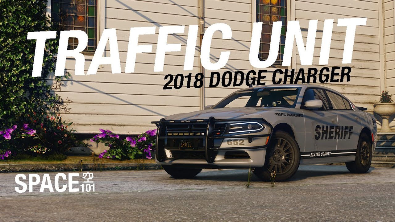 2018 Dodge Charger Traffic Unit Teaser | Model by: Space101 (4K) - YouTube