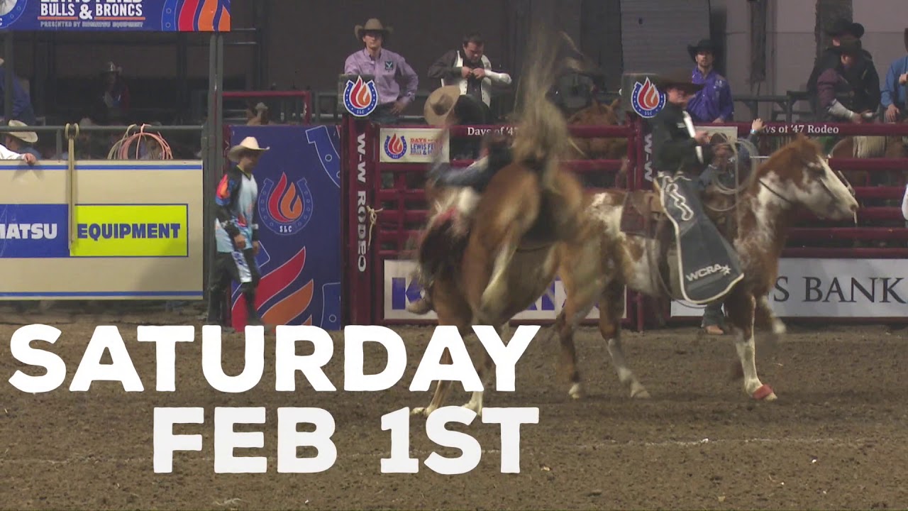Days of '47 Lewis Feild Bulls & Broncs #AtTheMAV Feb. 1, 2020 - YouTube