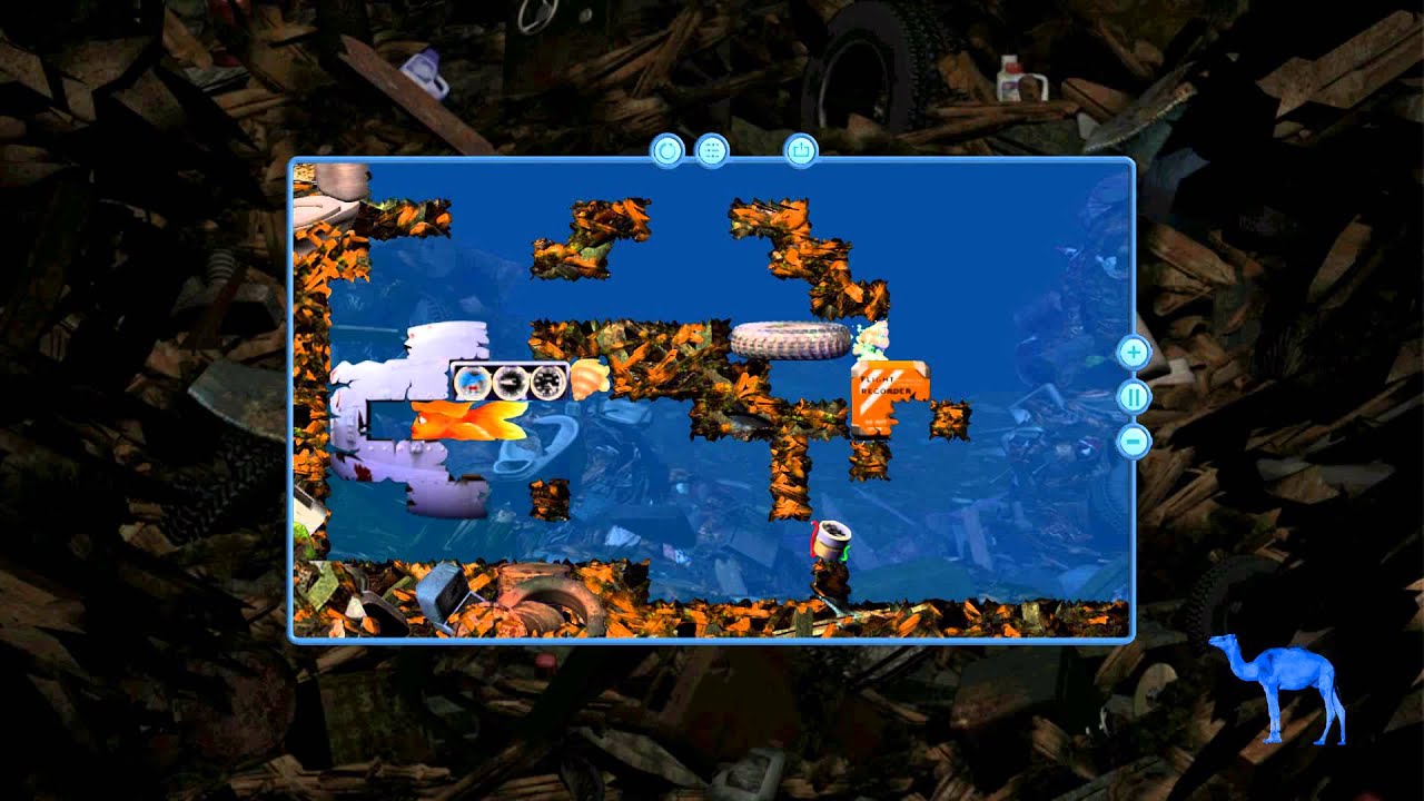 The Fish Fillets 2 Walkthrough - 4.05 - Rescue the Other Snail - YouTube