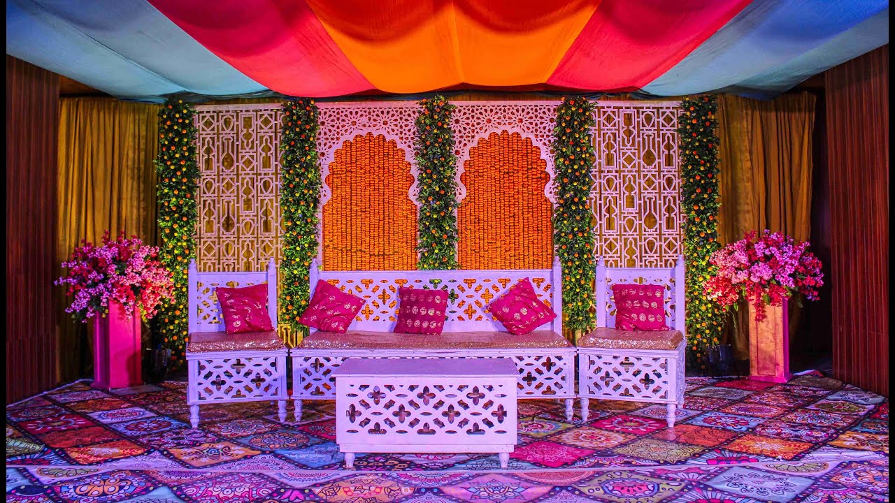 Holud Ceremony - SKS Convention Hall (Gourab) - YouTube