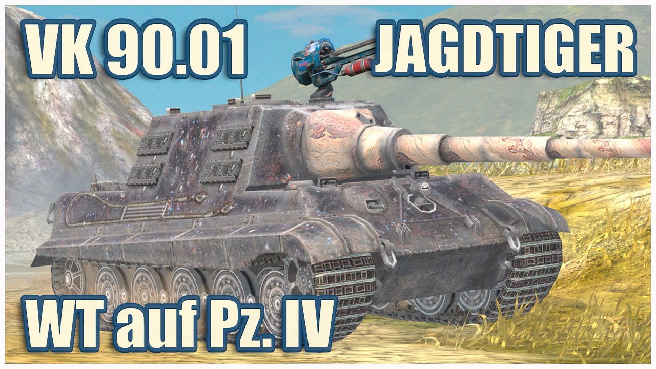 VK 90.01 (P), Jagdtiger & WT auf Pz. IV • Raseiniai Heroes WoT Blitz ...