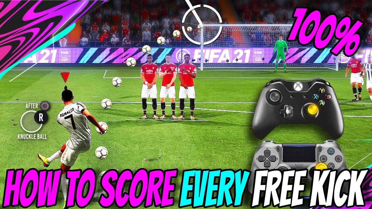 FIFA 21 FREE KICK GLITCH Tutorial | How to SCORE EVERY FREE KICK in ...