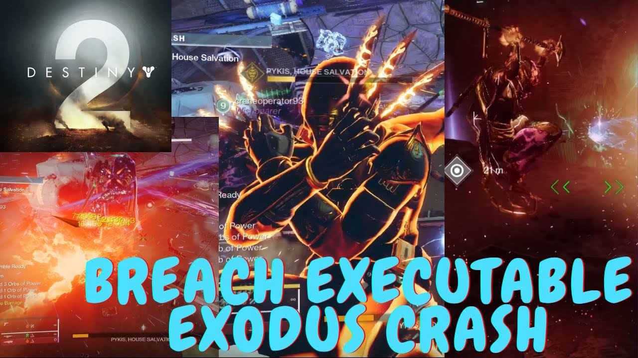Breach Executable and Exodus Crash on Destiny 2 | 07-24-24 - YouTube