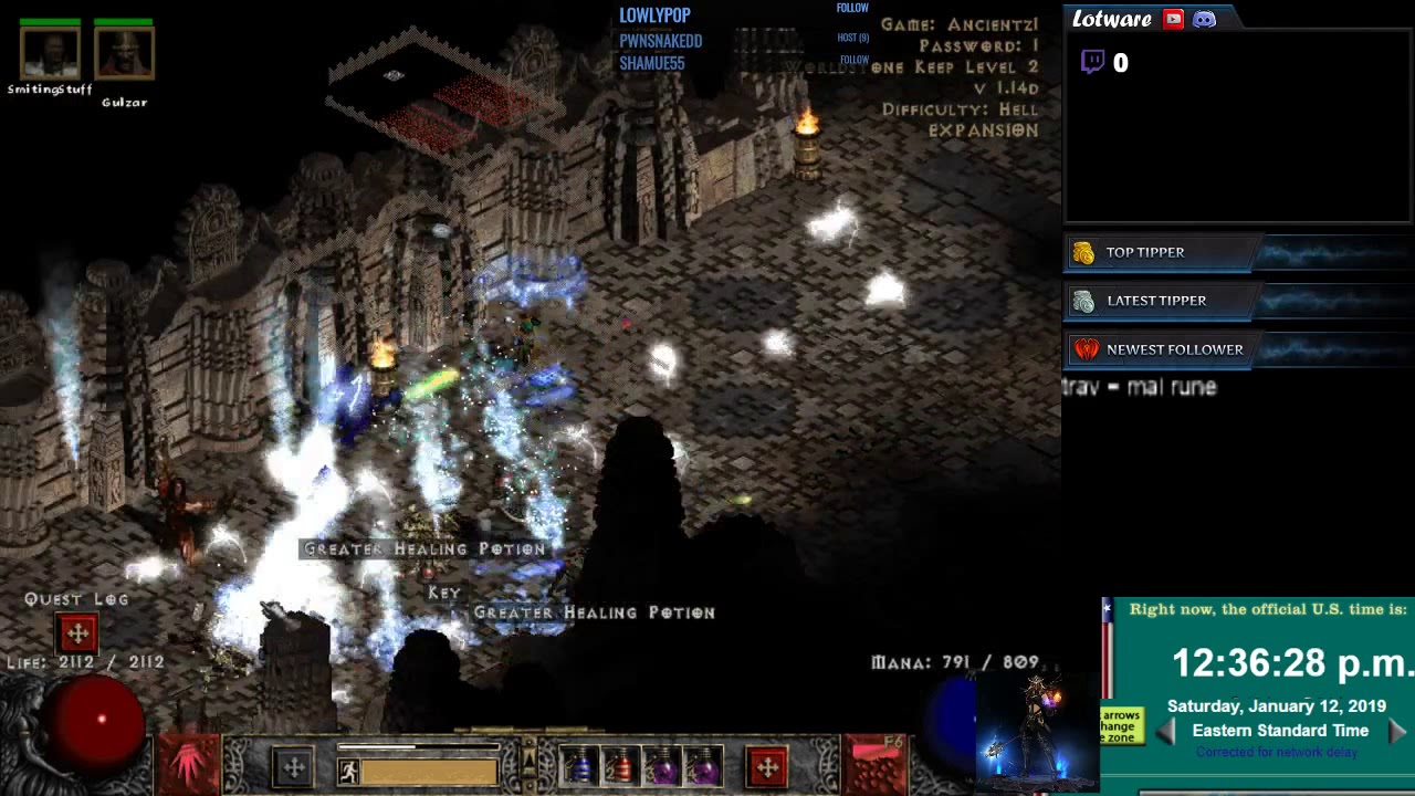 D2 12 Jan 2019 - WSK2 Pul rune - YouTube