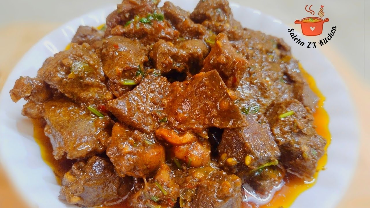 KALEJI FRY RECIPE | BAKRA EID SPECIAL RECIPE | CHATPATI KALEJI MASALA ...