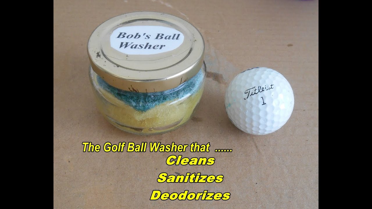 An simple, inexpensive, DIY, Golf Ball Washer - YouTube