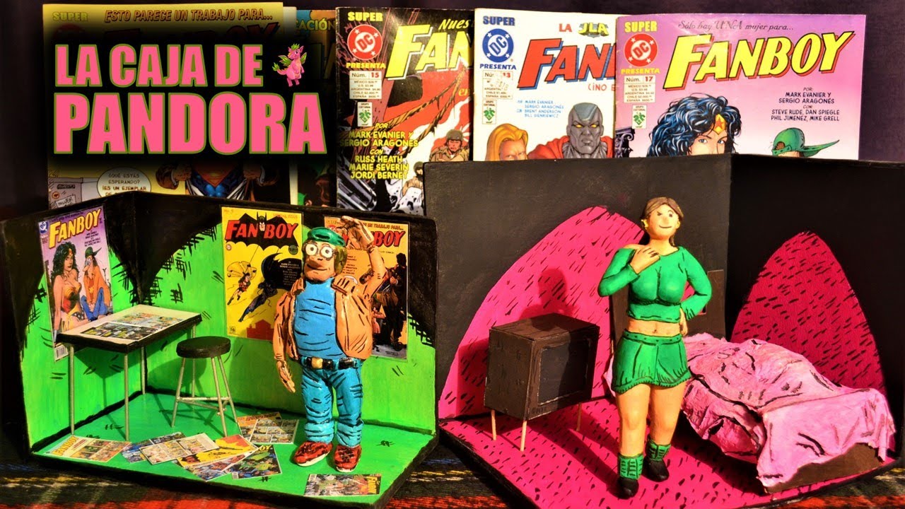 LA CAJA DE PANDORA.- FANBOY CUSTOM ART-TOYS - YouTube