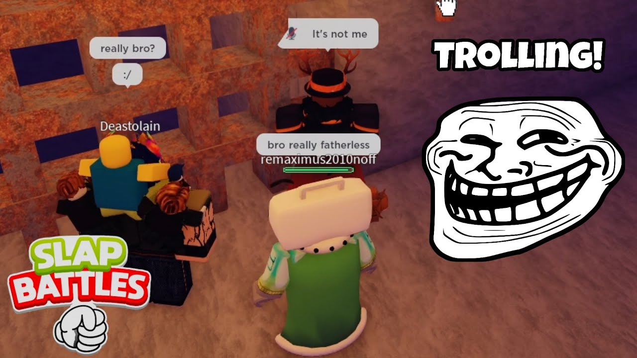 Trolling Players + Returning in Roblox - Slap Battles - YouTube
