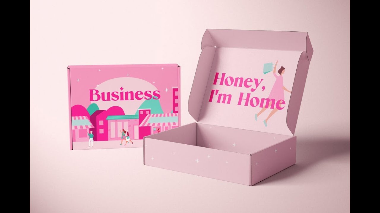 Personalized Carton Cardboard Corrugated Packaging Boxes Mailing Box ...