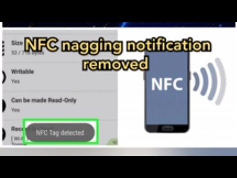 NFC Tag Detected - Couldn't read NFC tag. try again. nagging - YouTube