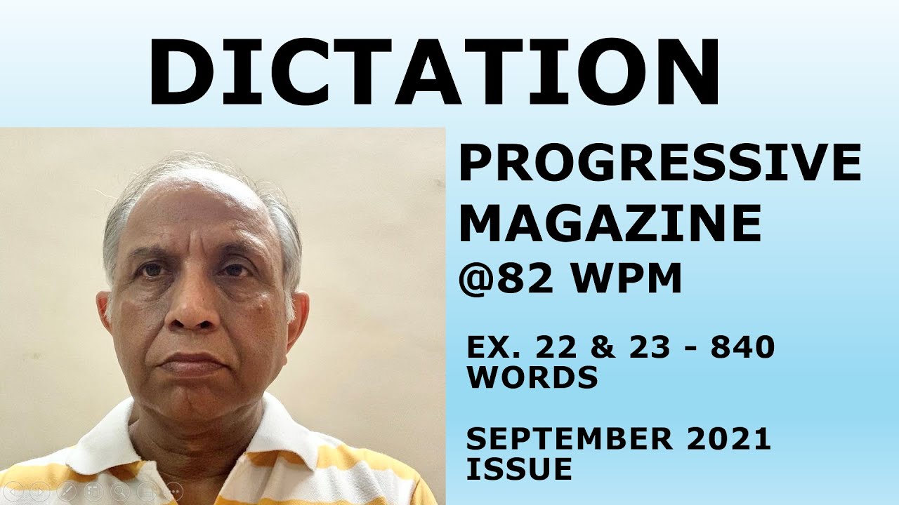 #ShorthandDictationProgressive # ...