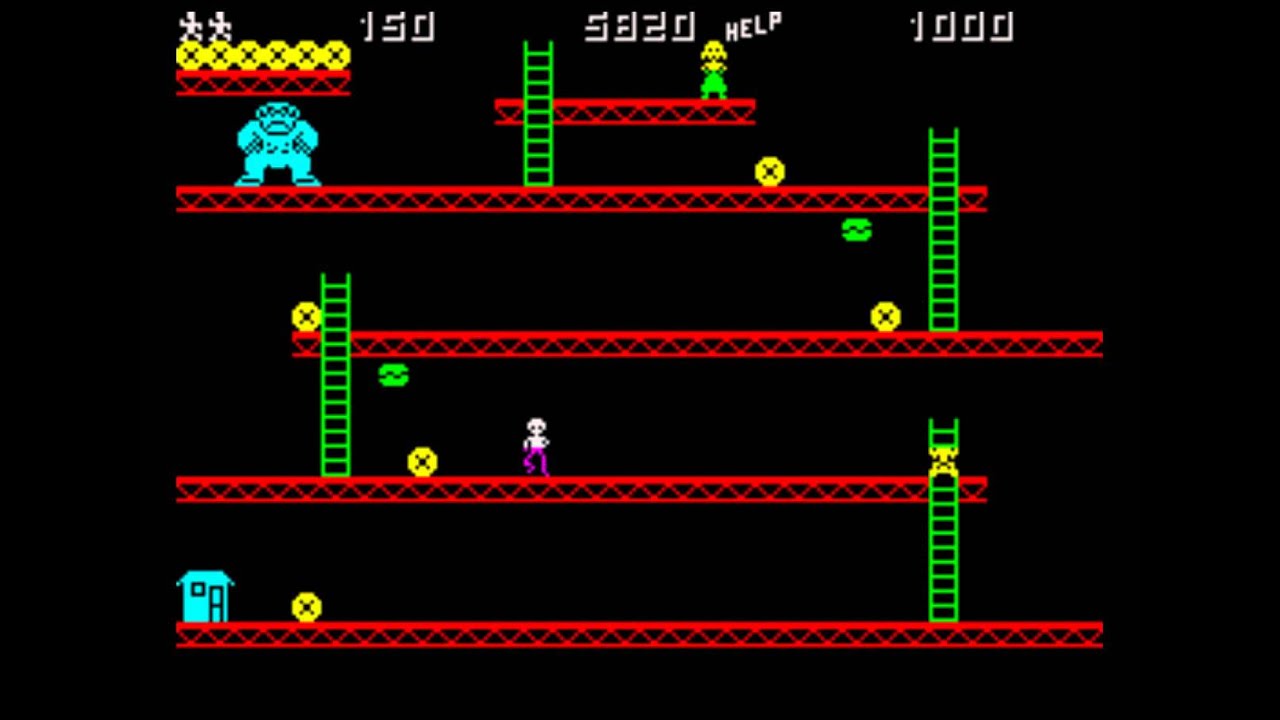Killer Kong (Blaby Computer Games, 1983, ZX Spectrum) - YouTube