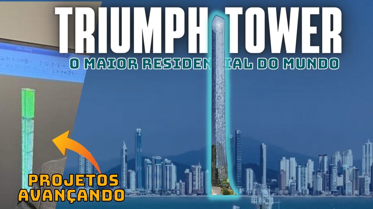 NOVIDADES Sobre o TRIUMPH TOWER | Saiba Quem Projetará as Fundações e a ...