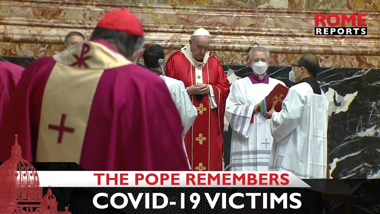 Pope Francis celebrates funeral Mass for cardinals and bishops - YouTube
