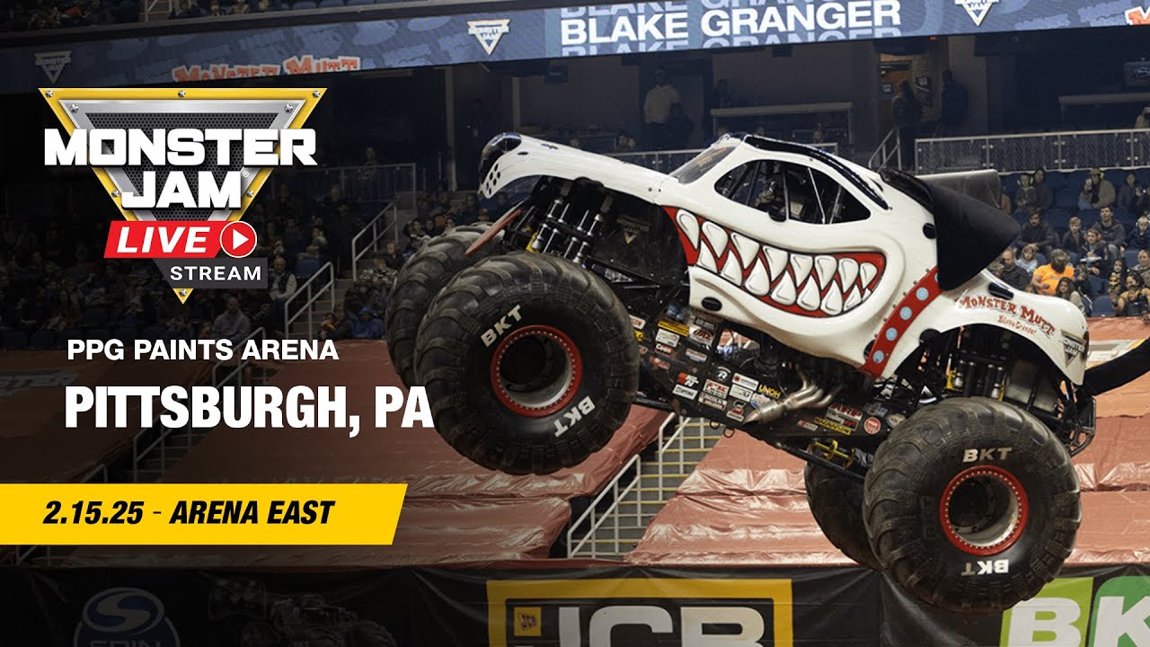 Monster Jam: Pittsburgh - 2 (Full Event) | Feb 15, 2025 | Arena East ...