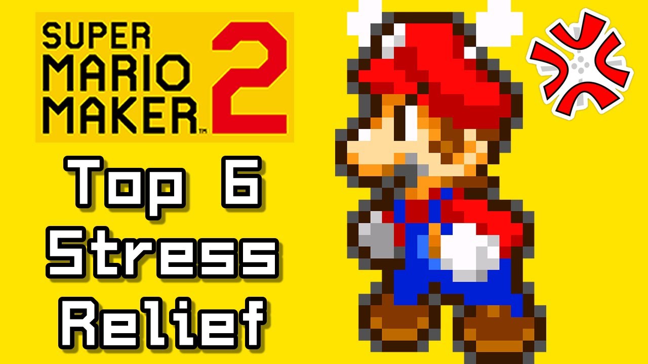 Super Mario Maker 2 Top 6 STRESS RELIEF Courses (Switch) - YouTube
