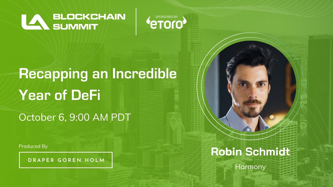 Robin Schmidt Recaps 2020: An Incredible Year For Decentralized Finance ...