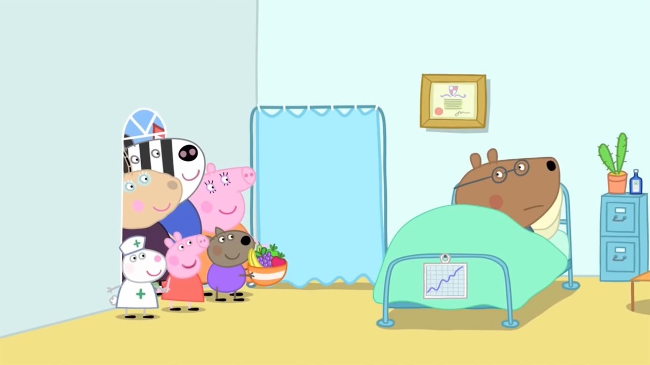 Peppa Pig Peppa and her Friends Got Something to Make Dr. Brown Bear ...