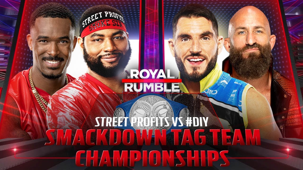 WWE2K24 | The Street Profits vs. #DIY | SmackDown Tag Team ...