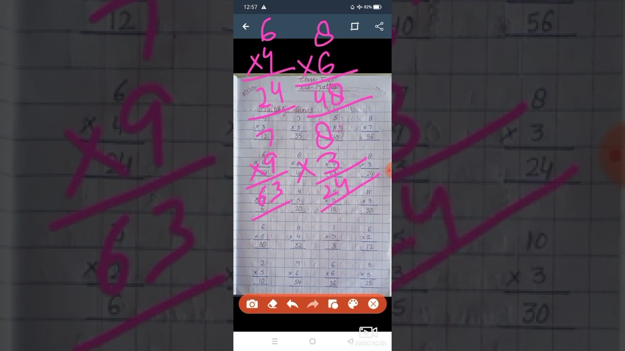 Class 1st Maths Multiply Sums Copy Explain YouTube Class 1st Maths Multiply Sums Copy Explain YouTube