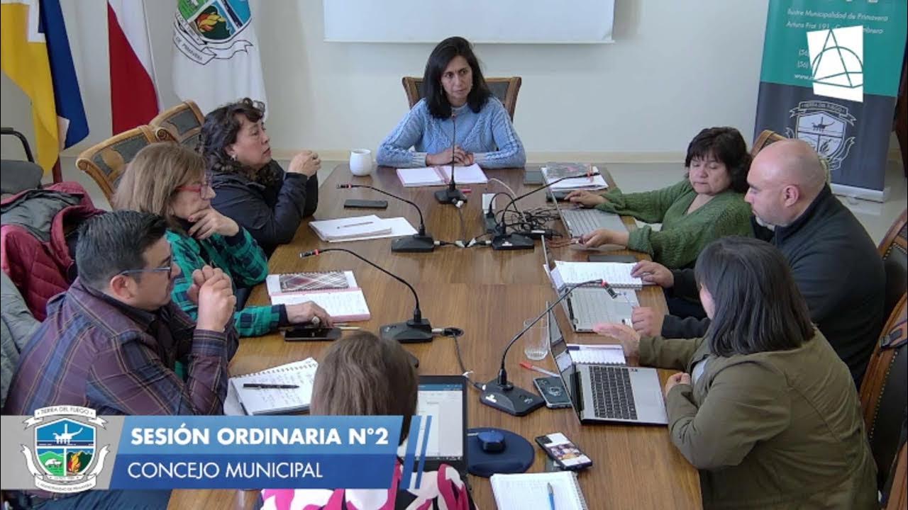 SESIÓN ORDINARIA N°2 CONCEJO MUNICIPAL - YouTube