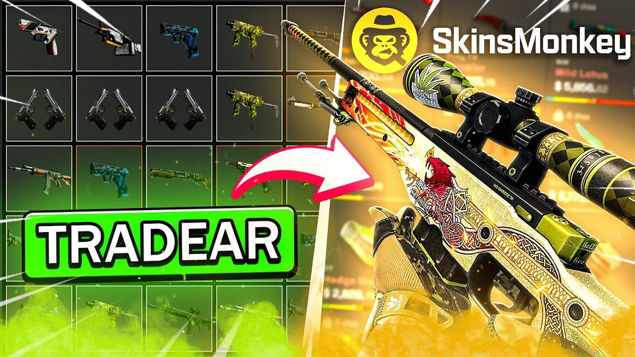 LA MEJOR PAGINA PARA TRADEAR SKINS!! 🙊 SKINSMONKEY - YouTube