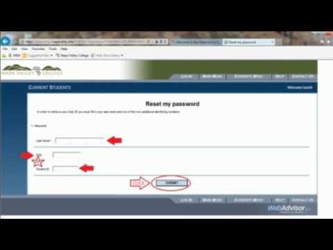How Do I Reset My WebAdvisor Password? - YouTube