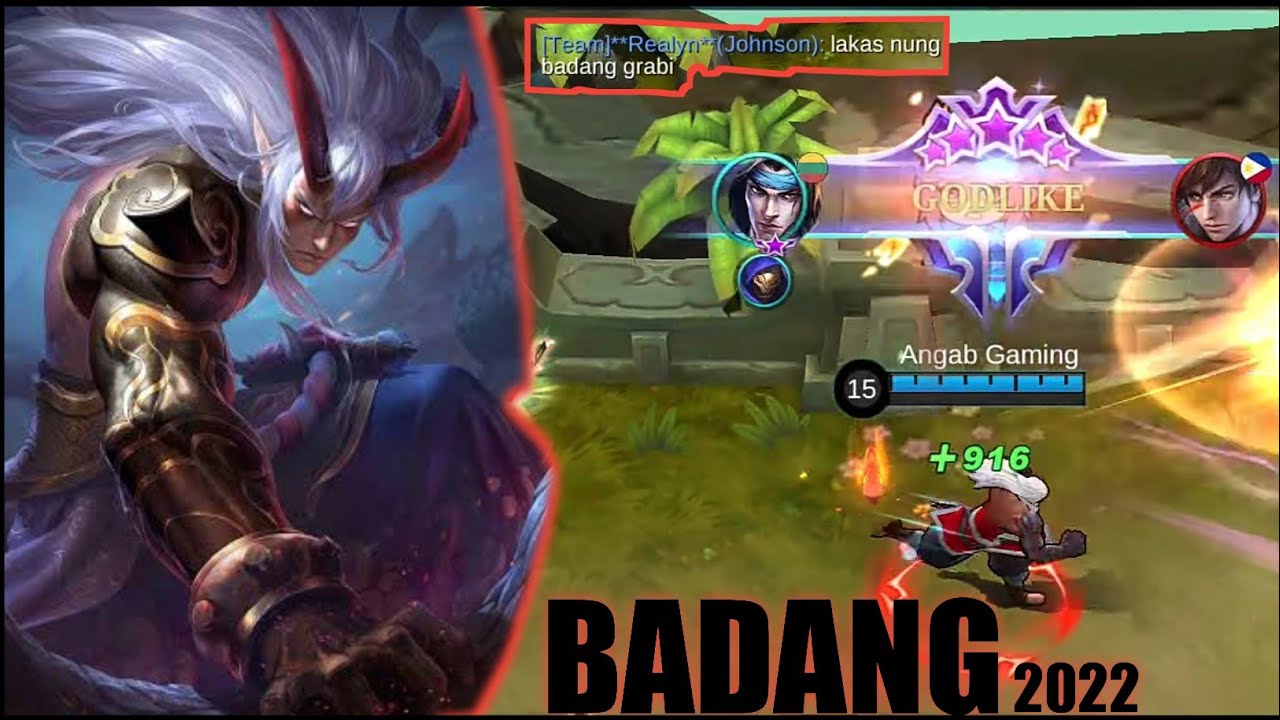 BADANG GAMEPLAY 💥 RANK GAME 💥 MLBB - YouTube