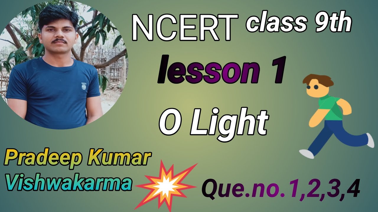 NCERT class 9th English ka question no.1,2,3,4, and answer - YouTube
