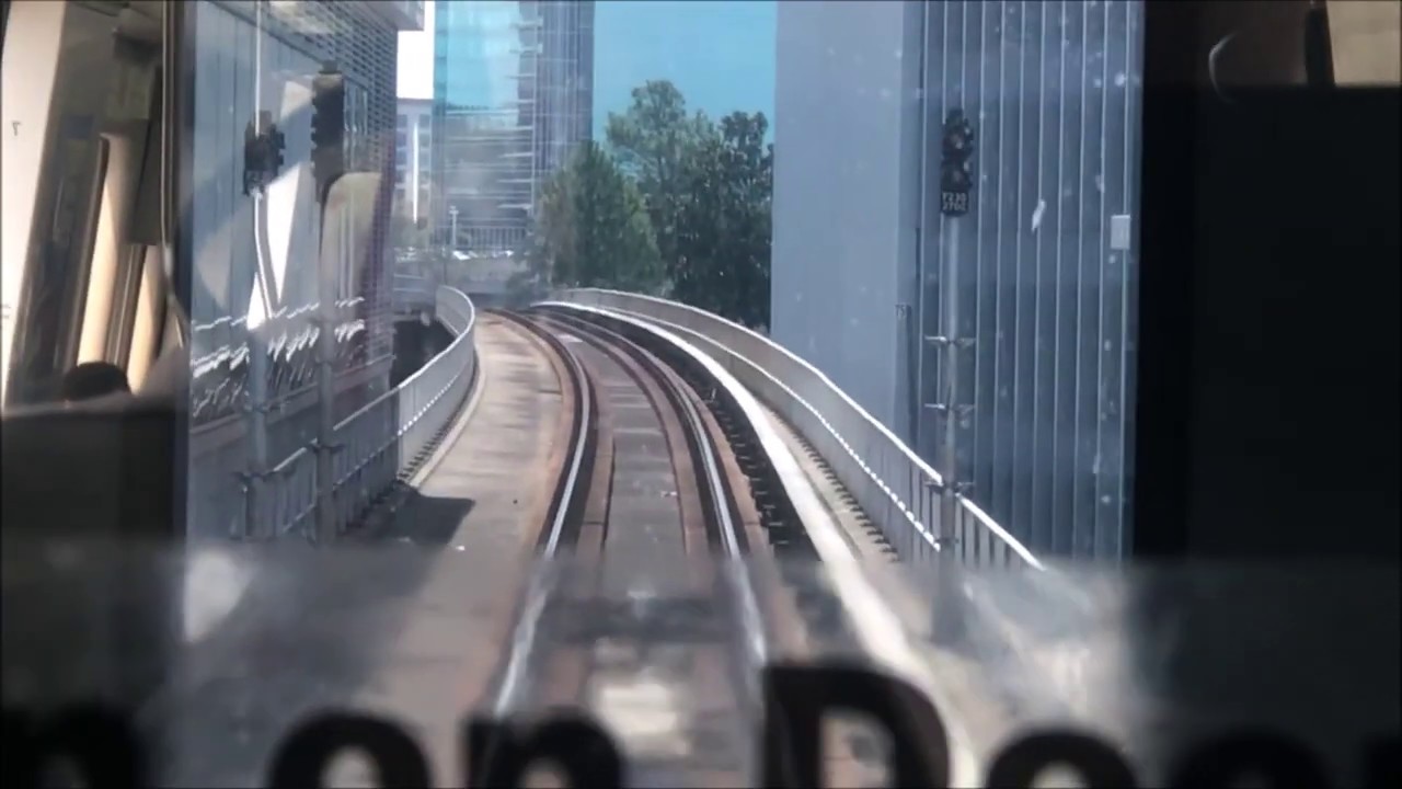 MARTA Red Line Ride from North Springs Station to Airport Station ...