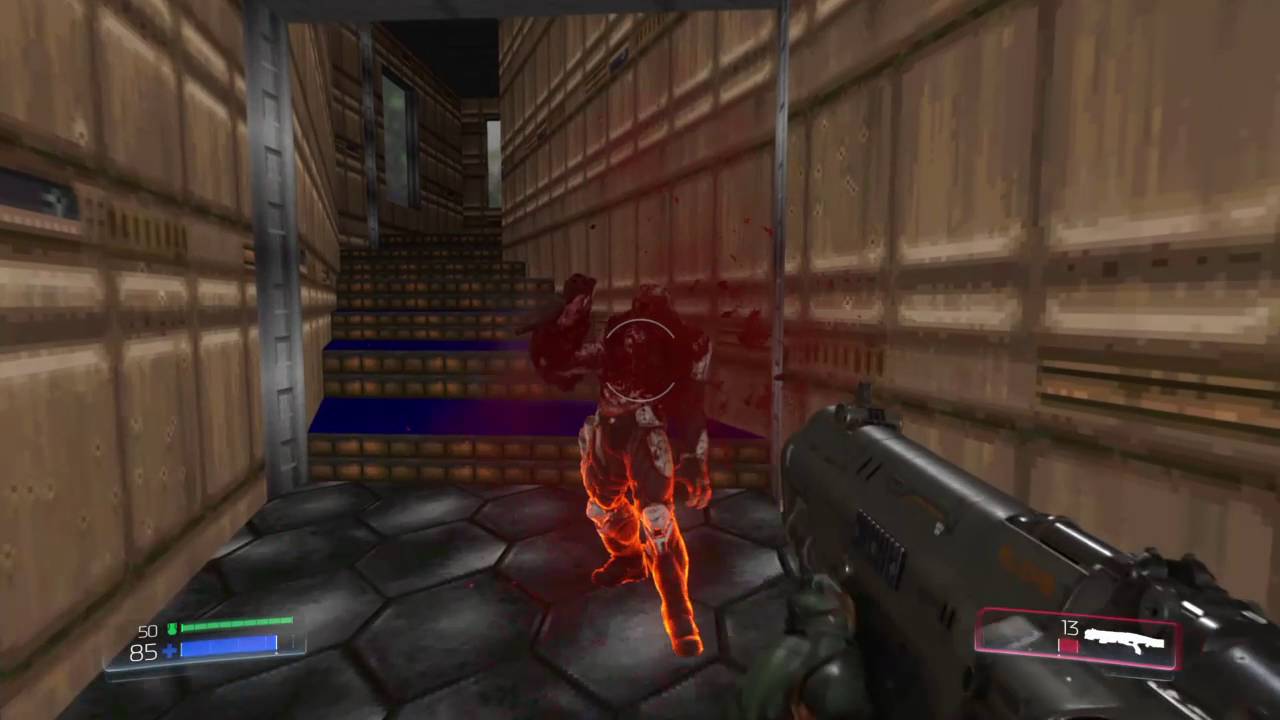 (Doom 2016) Doom 1 easter egg - YouTube