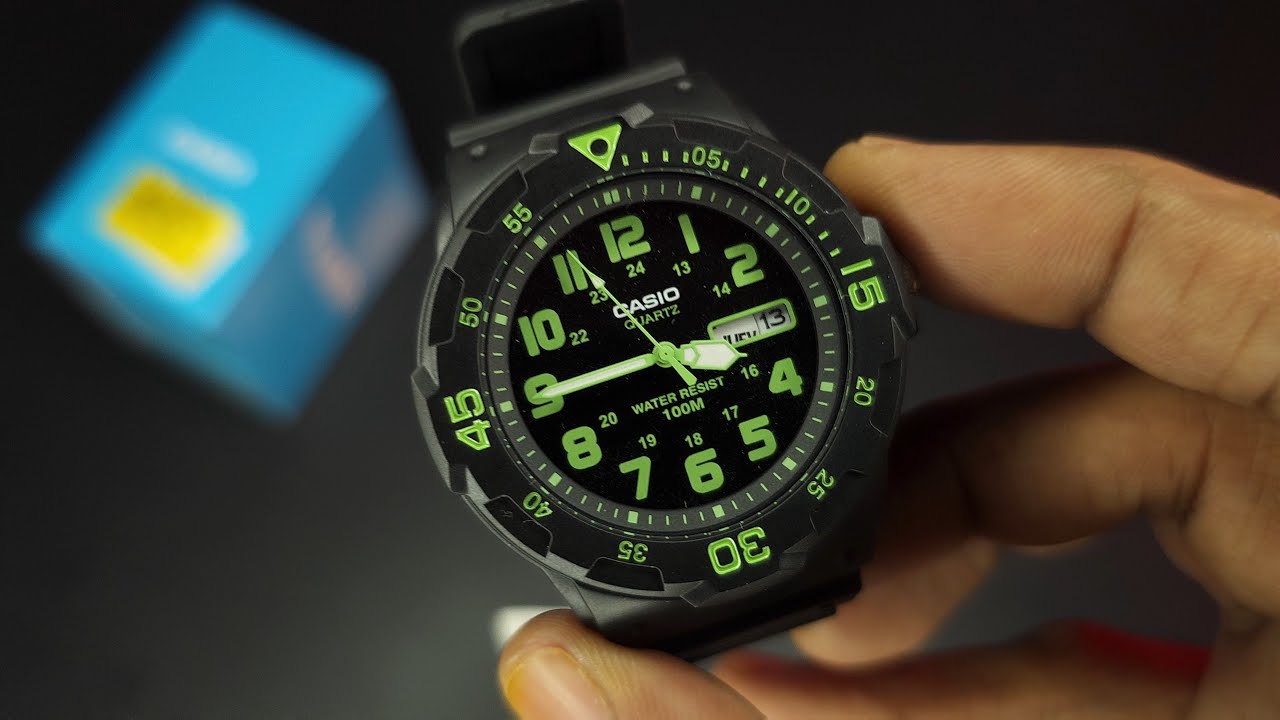 Casio MRW 200H - Unboxing/Review - YouTube