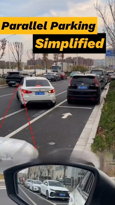 Comprehensive Tutorial on Parallel Parking for Beginners #cardrivingtips #automobile #shorts ...