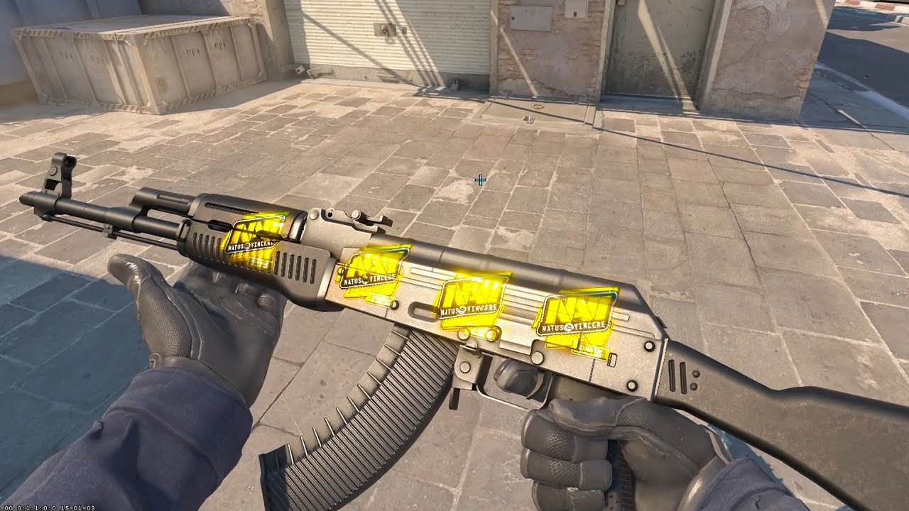 INSPECTING AK47 SLATE WITH 4x NAVI FOIL ATLANTA INGAME CS2 - CS2 ...