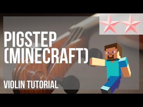 SUPER EASY: How to play Pigstep (Minecraft) by Lena Raine on Violin ...