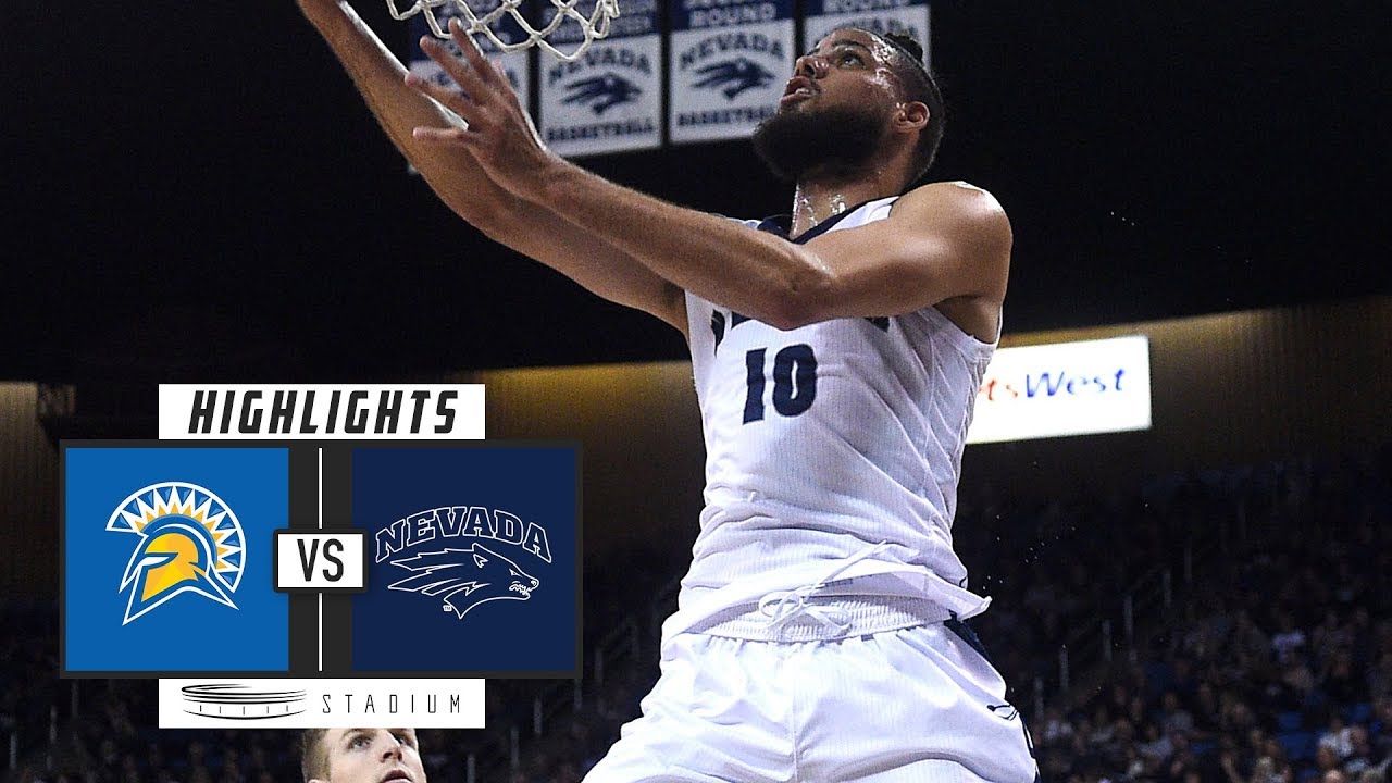 San Jose State vs. No. 10 Nevada Basketball Highlights (2018-19 ...