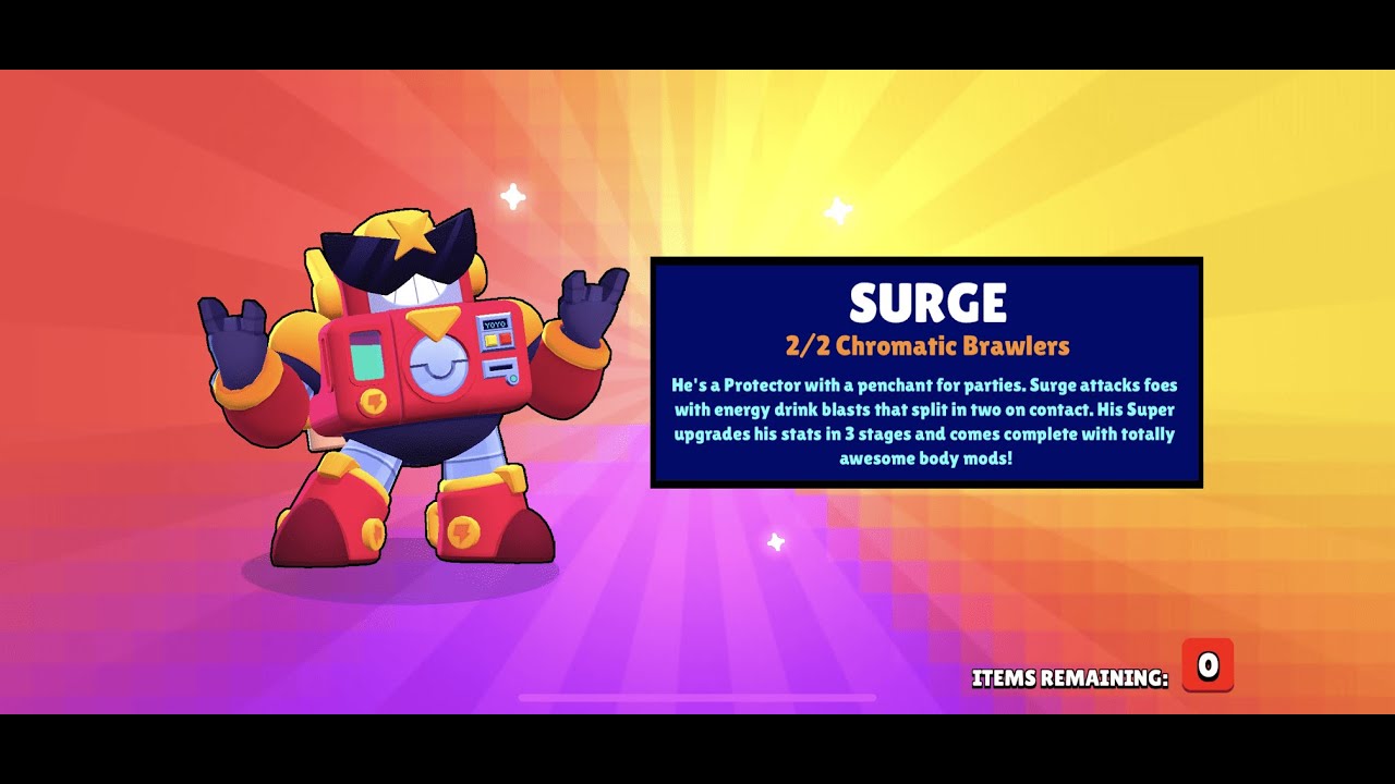 Unlocking the newest brawlers Surge! So fun to play;)💜 - YouTube