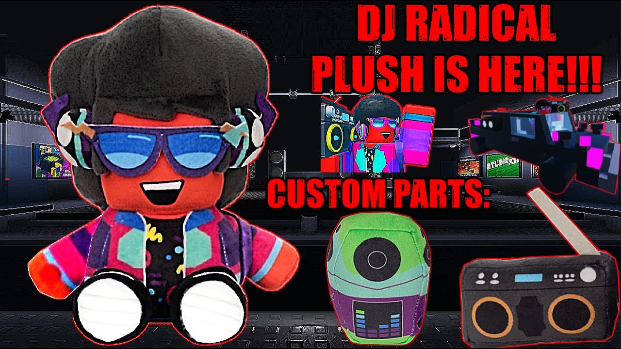 DJ RADICAL PLUSHIE ON SALE!!! (THE BATTLE BRICKS) - YouTube